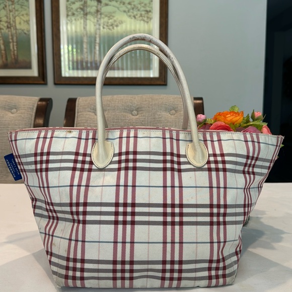 Burberry | Bags | Authentic Burberry Blue Label Tote Bag | Poshmark